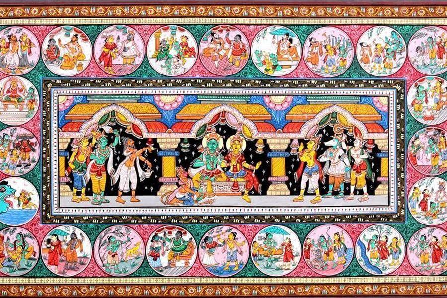 THE ENCHANTING PATTACHITRA PAINTINGS